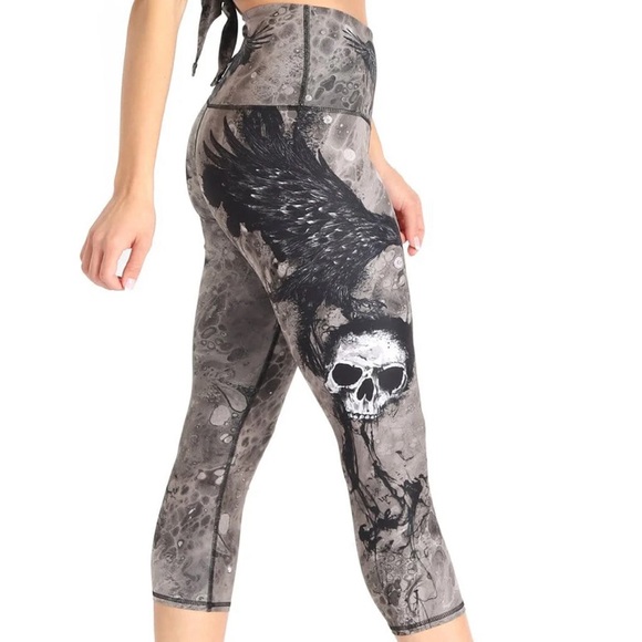 Pants & Jumpsuits | Yoga Democracy Cropped Pants Raven | Poshmark